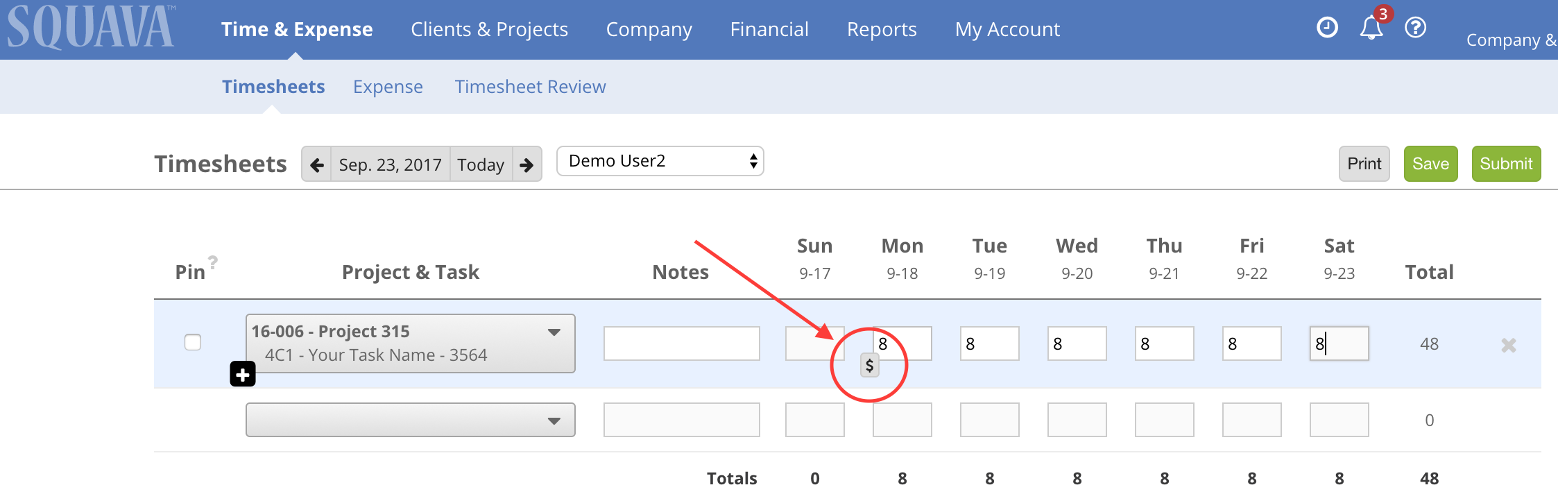 Approving Expenses – SQUAVA Support