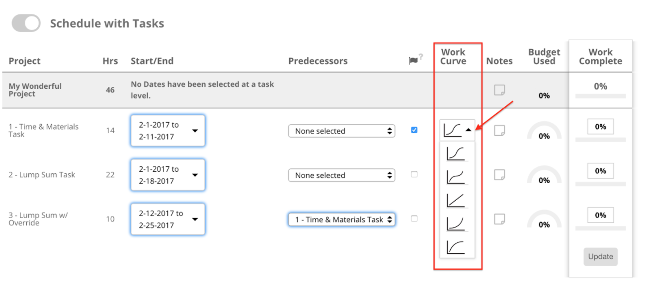Project Schedule – SQUAVA Support
