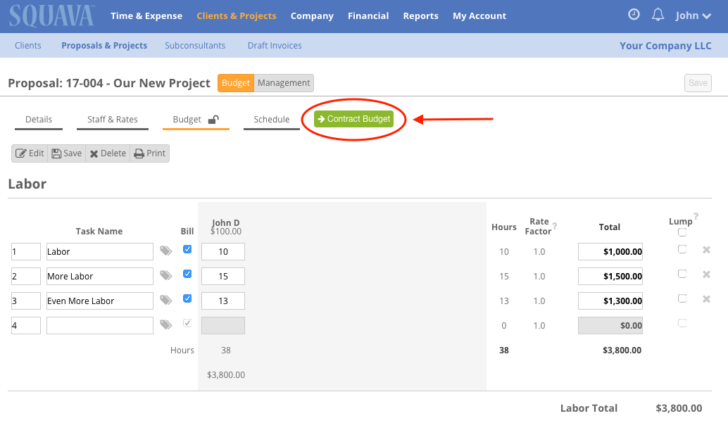 Applying Retainers – SQUAVA Support